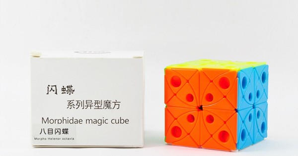 方是 - 異形方塊 - 八目閃蝶 Morpho Helenor Octavia