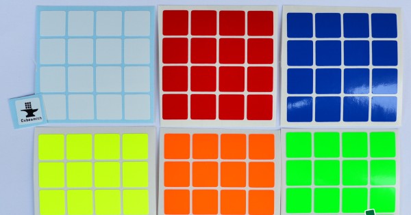 CubeSmith貼 - 4x4 - 半亮