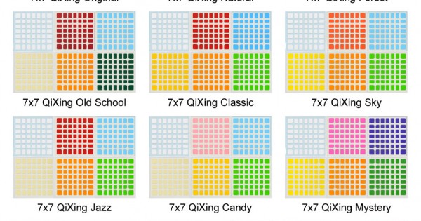 Cubesticker貼 - 7x7 - 啟行 全系列
